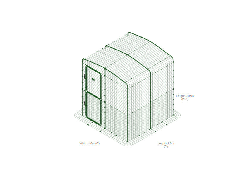 Omlet Walk-in Chicken Runs – Four Legs or Wings Pets